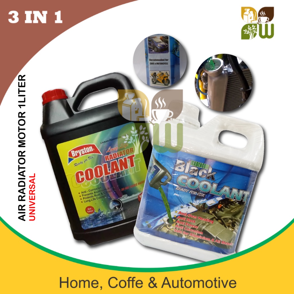 Jual Air Radiator Coolant Mobil Mobil Universal 1 Liter Pendingin Hijau ...