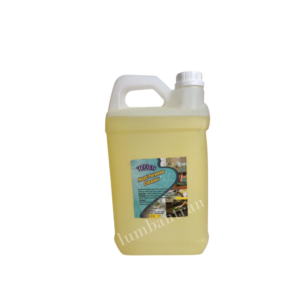 Jual Multi purpose Cleaner 5 Liter - Toppas - Multi purpose | Shopee ...