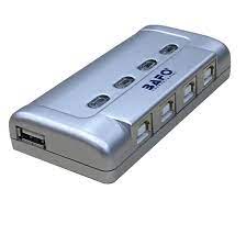 Jual SWITCH HUB PRINTER 4 PORT AUTO SHARING USB 2.0 | Shopee Indonesia