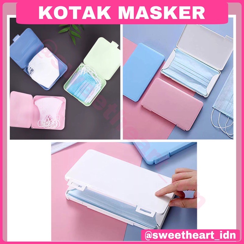 Jual Kotak masker / kotak penyimpanan masker / box penyimanan masker ...
