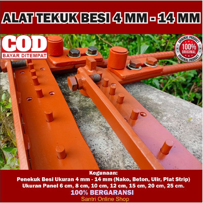 Jual (TERBARU) ALAT TEKUK BESI Penekuk Besi Begel Cakar Ayam Spek 4 ...