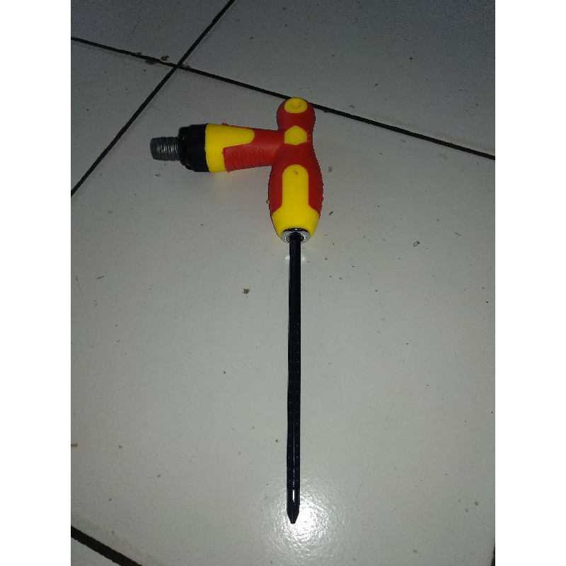 Jual Obeng Model T Kombinasi Bolak Balik TAIWAN | Shopee Indonesia