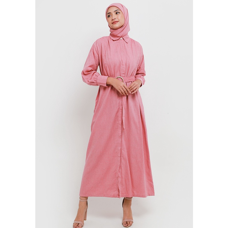 Jual MFMW Siabela Dress Gamis Merah | Shopee Indonesia