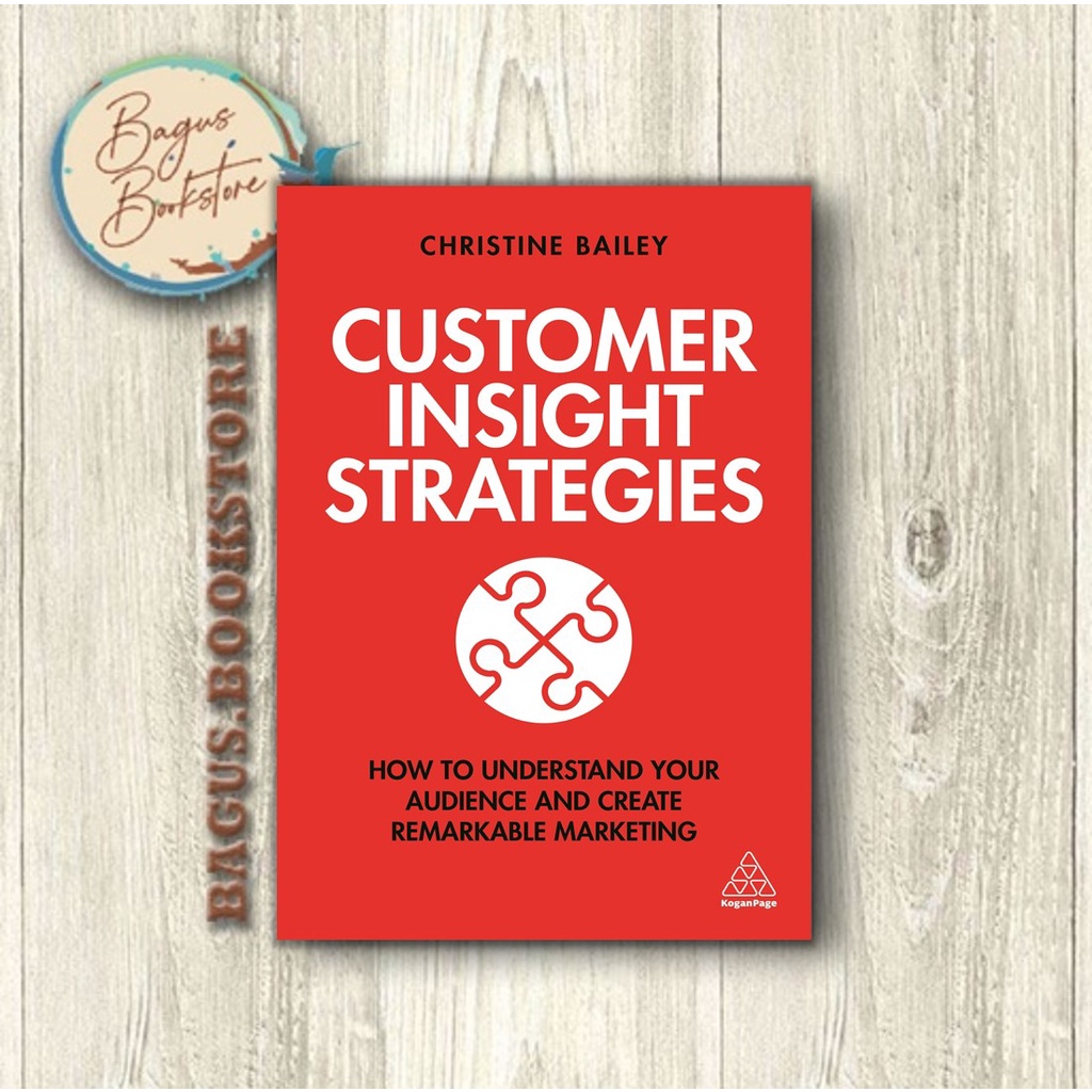 Jual Customer Insight Strategies - Dr Christine Bailey (English ...