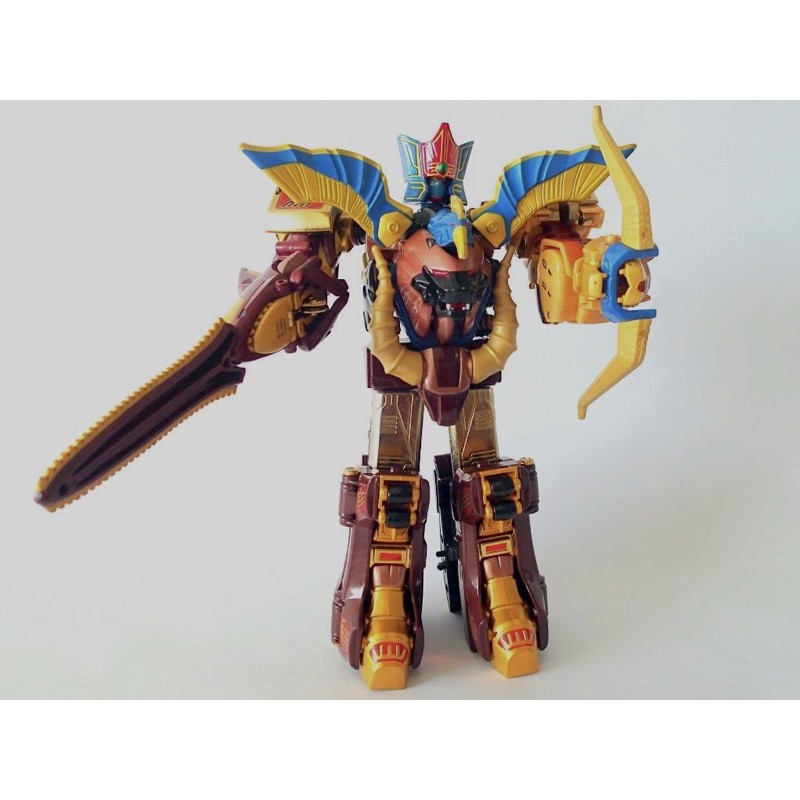 Jual Dx Power Rangers Wild Force Hyakujuu Sentai Gaoranger Zord God ...