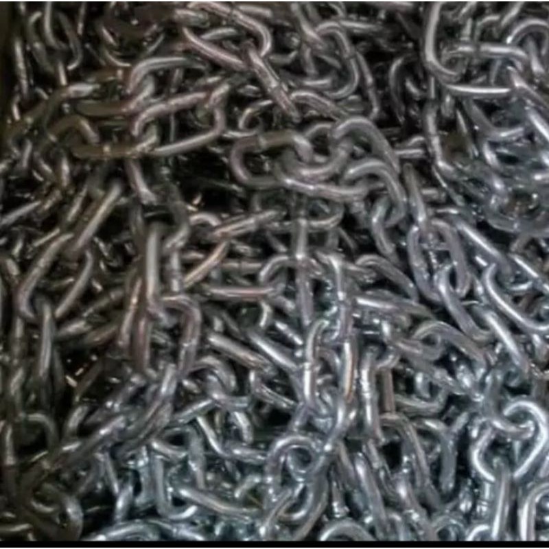 Jual rantai besi galvanis 3mm harga per 1meter | Shopee Indonesia