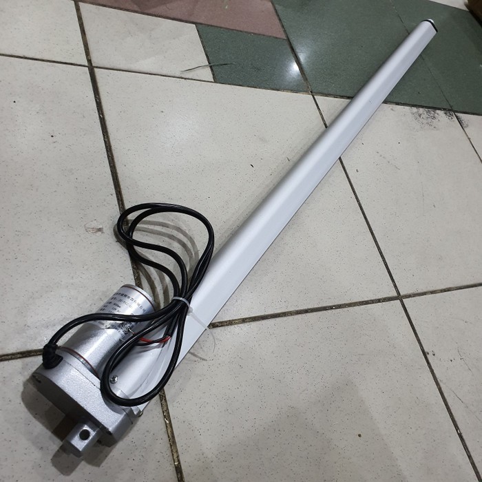 Jual MOTORIZED ACTUATOR DC 12 VOLT PUSH PULL ROD TELESCOPIC MOTOR 800MM ...
