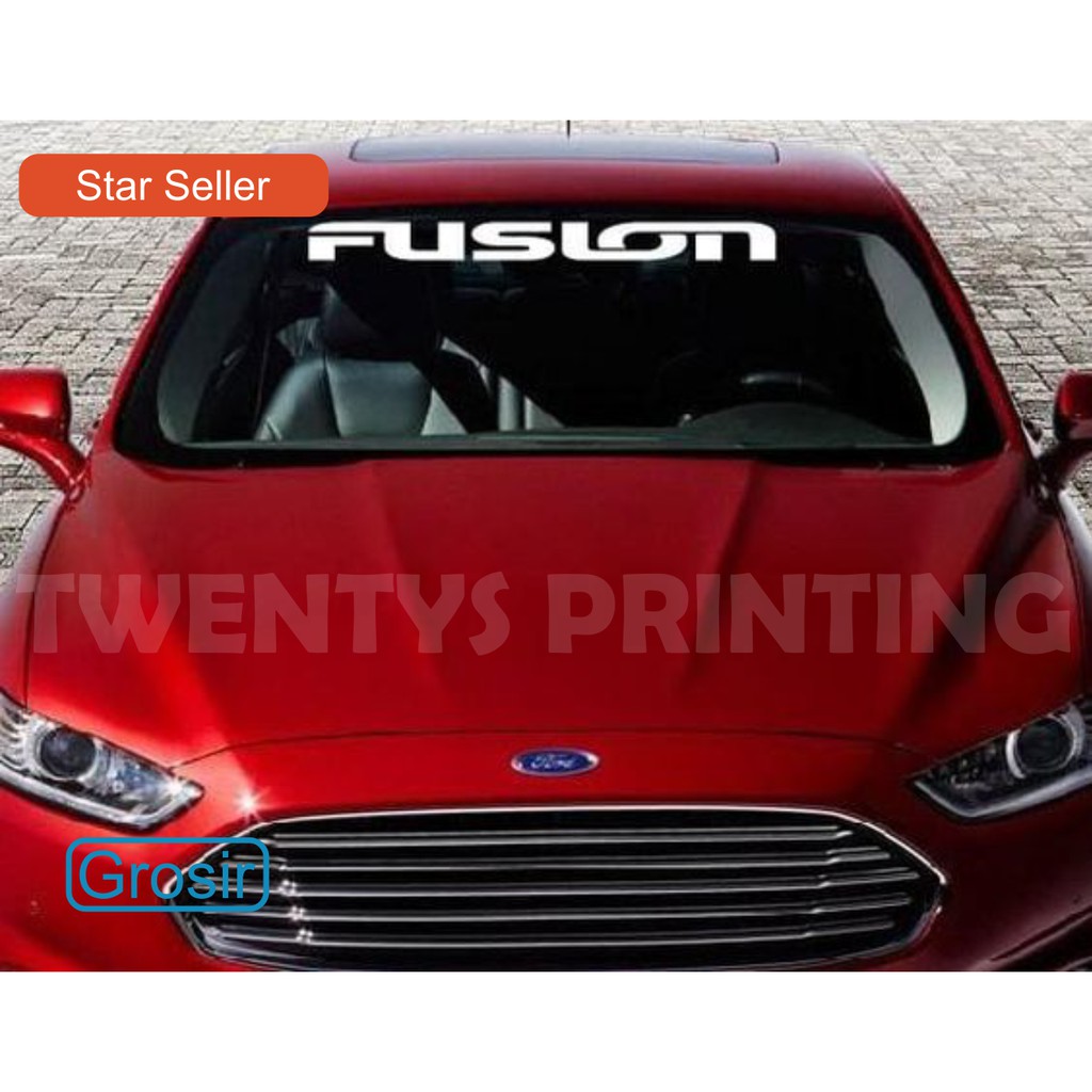 Jual STIKER FUSION STIKER KACA MOBIL CUTTING STICKER | Shopee Indonesia