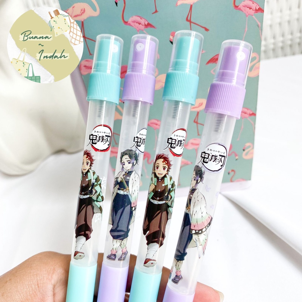 Jual Pulpen semprotan parfum DEMON SLAYER pena pen spray decant share ...