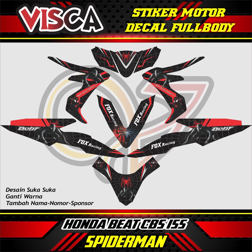 Jual STIKER MOTOR BEAT CBS STICKER MOTOR BEAT CBS STIKER DECAL BEAT CBS ...