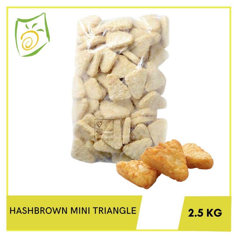 Jual Hashbrown Mini Triangle 2,5KG | Shopee Indonesia