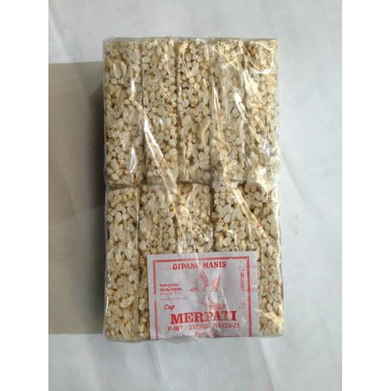 Jual Jipang Manis / Gipang / Bipang Beras / Jajanan Jadul (10pc ...