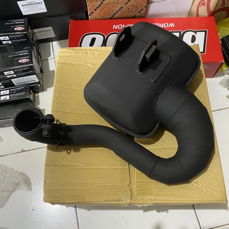 Jual knalpot bigbox SIP ROAD XL ORIGINAL vespa spartan excel 200 cc ...
