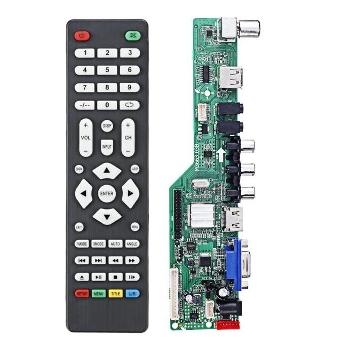 Jual MESIN TV LCD LED TV Universal Controller Board TV Digital DVB T2 ...