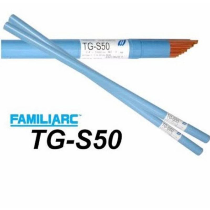 Jual Kobelco TG-S50 Tig Welding Wire Size 2,4 x 1000mm / Kawat Las Tig | Shopee Indonesia