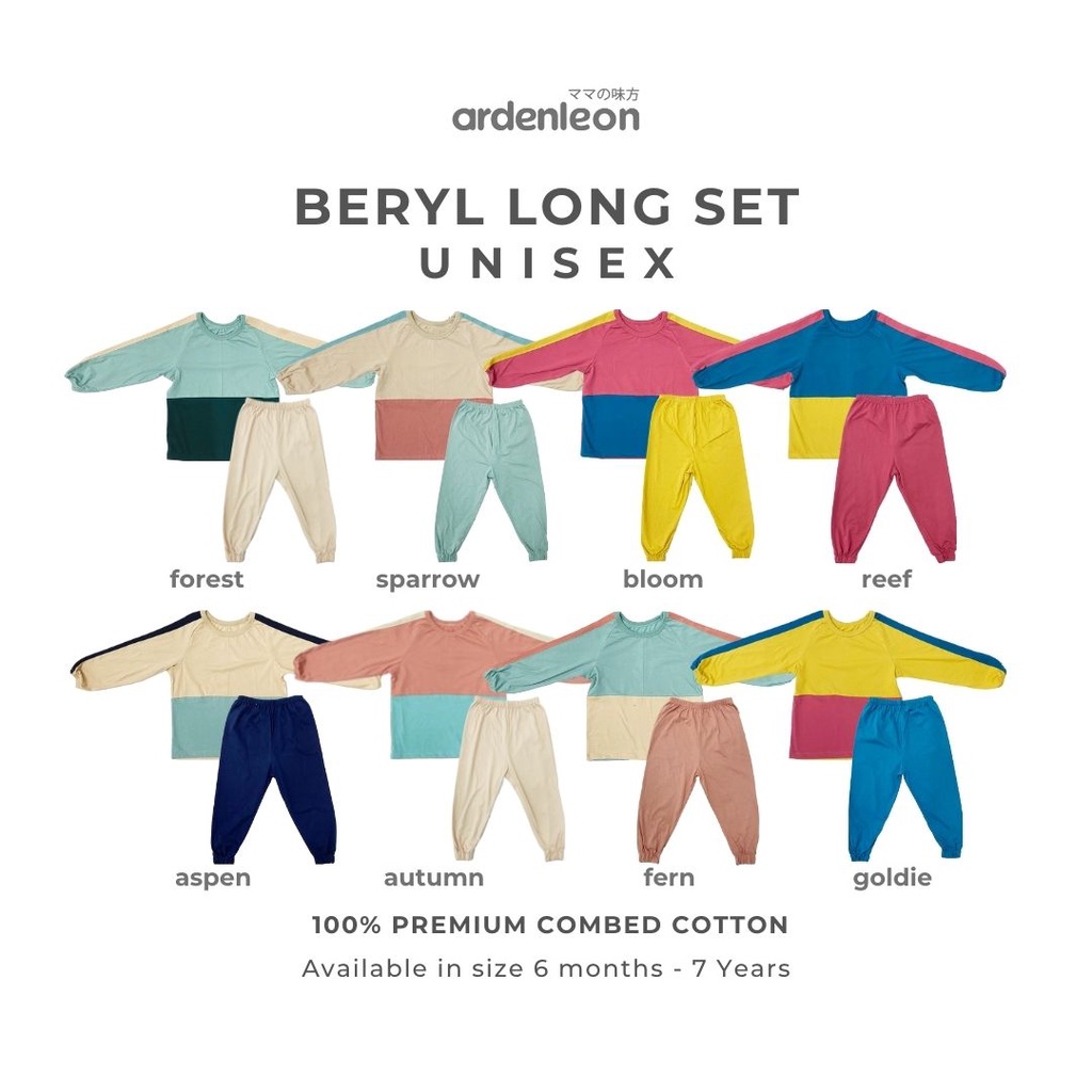 Jual ARDENLEON Setelan Anak Beryl Set ( 6 Mo - 4 Y ) | Shopee Indonesia