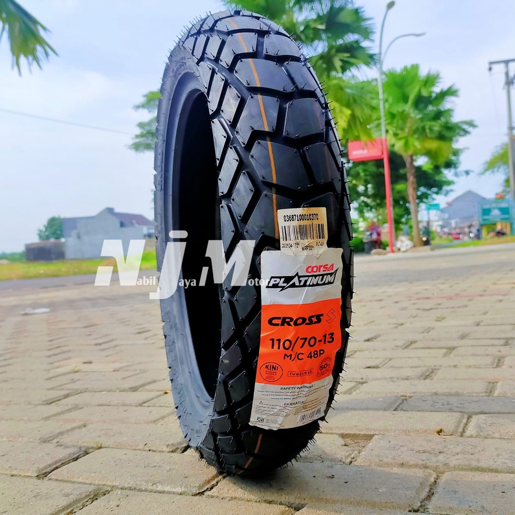 Jual Ban Motor NMAX Ring 13 CORSA CROSS S 110/70-13 Tubeles Free Pentil ...