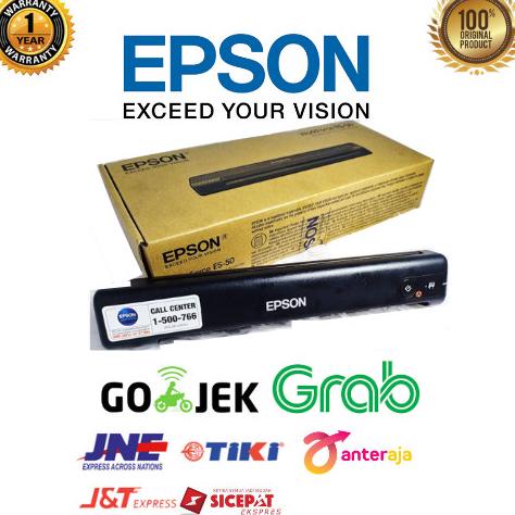 Jual Scanner Epson Wf Es-50 Portable Sheetfed Document Garansi Resmi ...