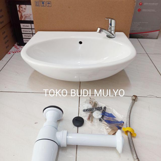 Jual WASHTAFEL SET TOTO LW246 WASTAFEL CUCI TANGAN | Shopee Indonesia