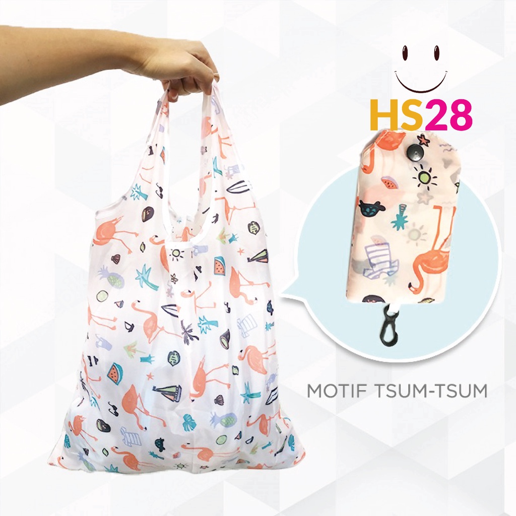 Jual Tas Belanja Lipat / Ecobag / Eco friendly bag | Shopee Indonesia