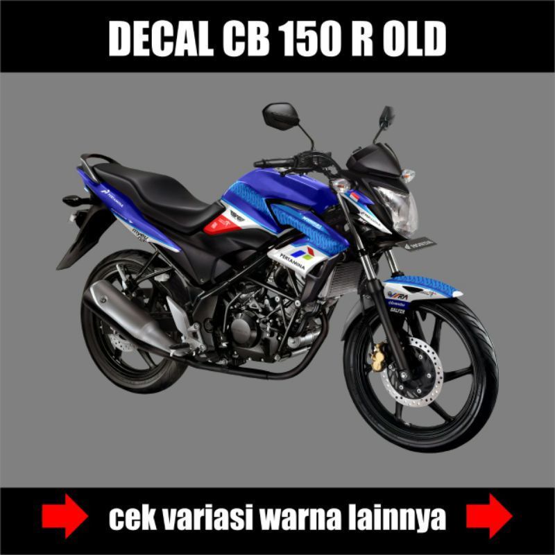 Jual DECAL FULLBODY CB150R OLD / LAMA CB 150R PERTAMINA MANDALIKA ...