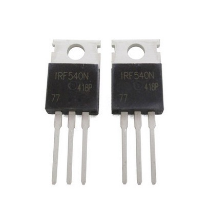 Jual IRF 540 IRF540 100V 33A N-Channel Power MosFET TO-220 Mosfet ...