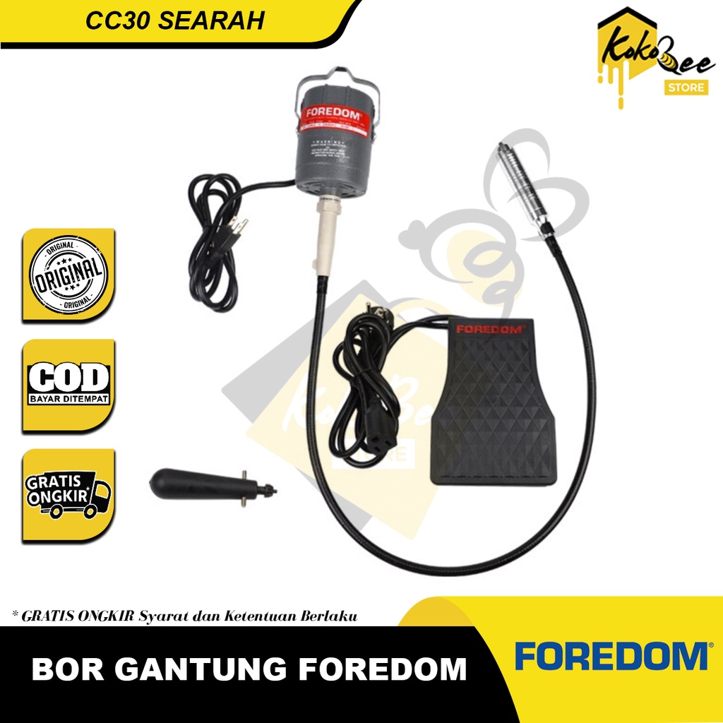 Jual Mesin bor gantung foredom cc30 searah - Mesin bor perhiasan cunner ...