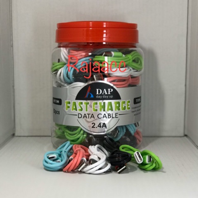 Jual Kabel Data Type C Dap Dyt100 Fast Charging 2.4A 100CM Original ...