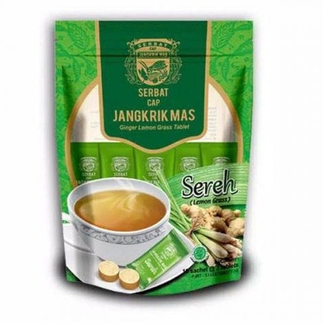Jual tradisional-minuman- serbat jahe cap jangkrik mas - rasa sereh ...