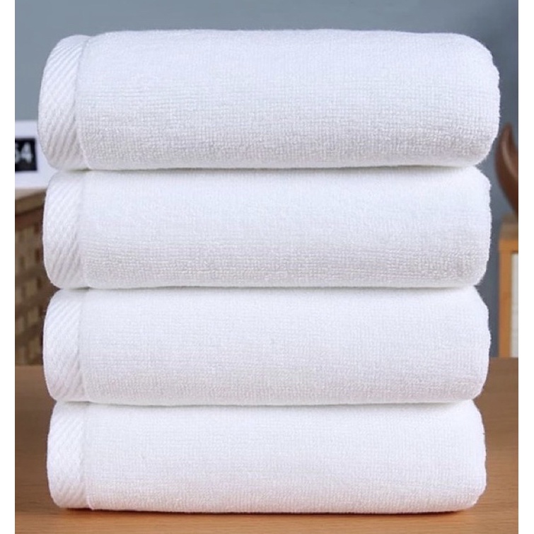 Jual Handuk Mandi Putih Hotel 650GSM Luxury Hotel Bintang 5 Putih Harga ...