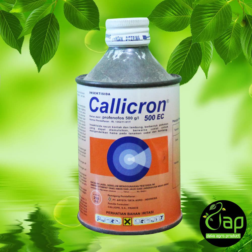 Jual INSEKTISIDA CALLICRON 500EC 250ML - Bahan Aktif Calicron | Shopee ...