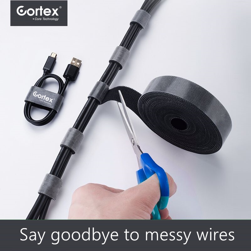 Jual Cortex Power - Velcro Cable Strap Pengikat Perekat Kabel 1Metter ...