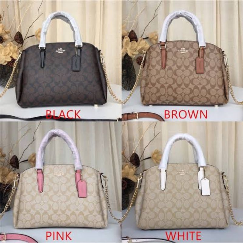 Jual Coach Sage Carryall in Signature Canvas Handbag Crossbody Women ...