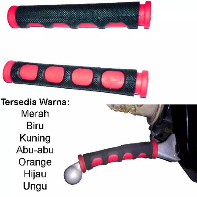 Jual 2PC KARET HANDEL MOTOR JARI HANDLE SEMUA MOTOR UNVERSAL ASAL ADA ...