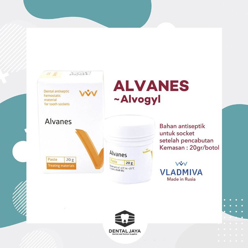 Jual Vladmiva Alvanes dry Socket | Alvogyl | Vladmiva Rusia | Shopee ...