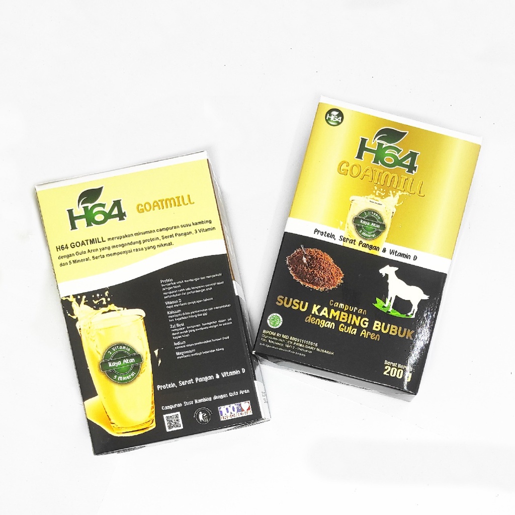 Jual ETAWA Susu Kambing Etawa Gula Aren H64 Goatmill bubuk Asli ...