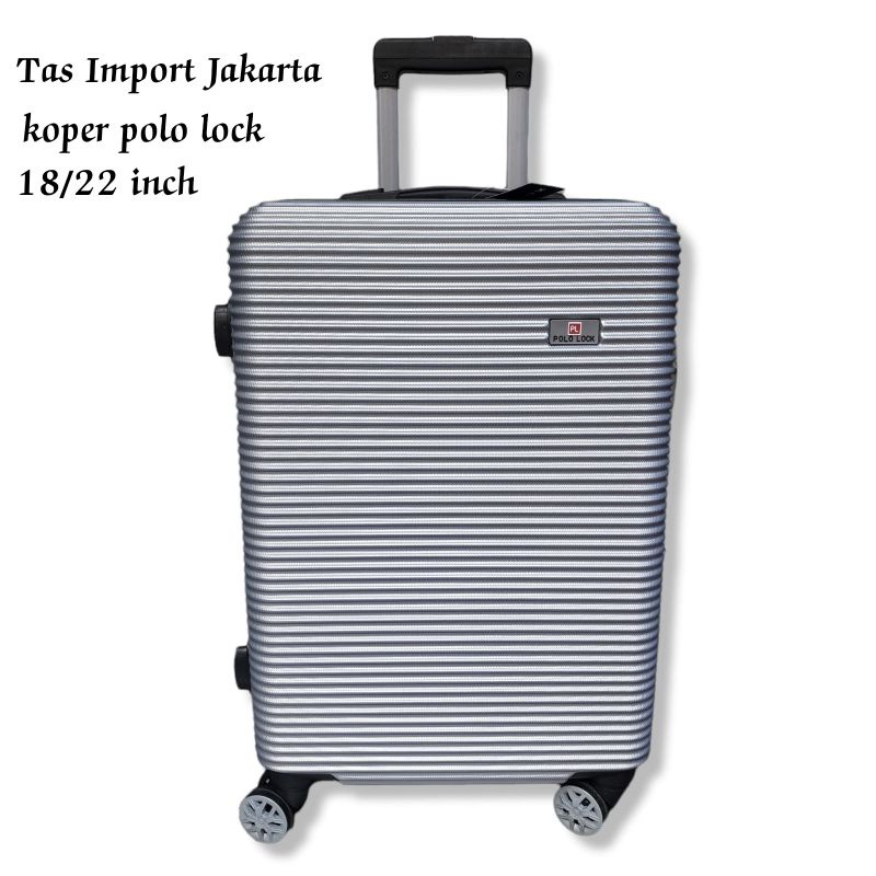 Jual Koper Fiber 22 Inch Polo Happy Hardcase Anti Pecah ORI, Bagasi ...