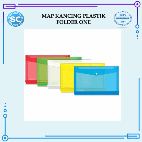 Jual Map Kancing Plastik Folder One | Shopee Indonesia