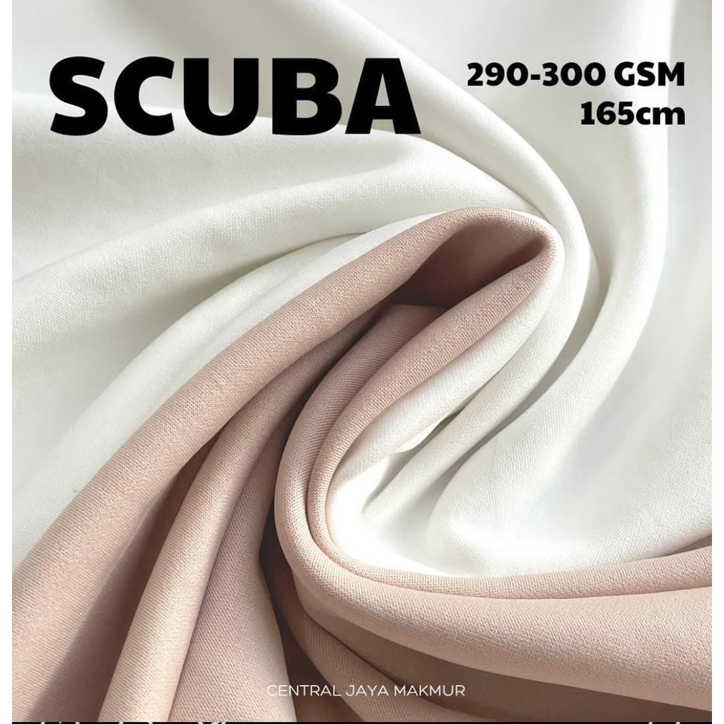 Jual KAIN SCUBA POLOS | Shopee Indonesia