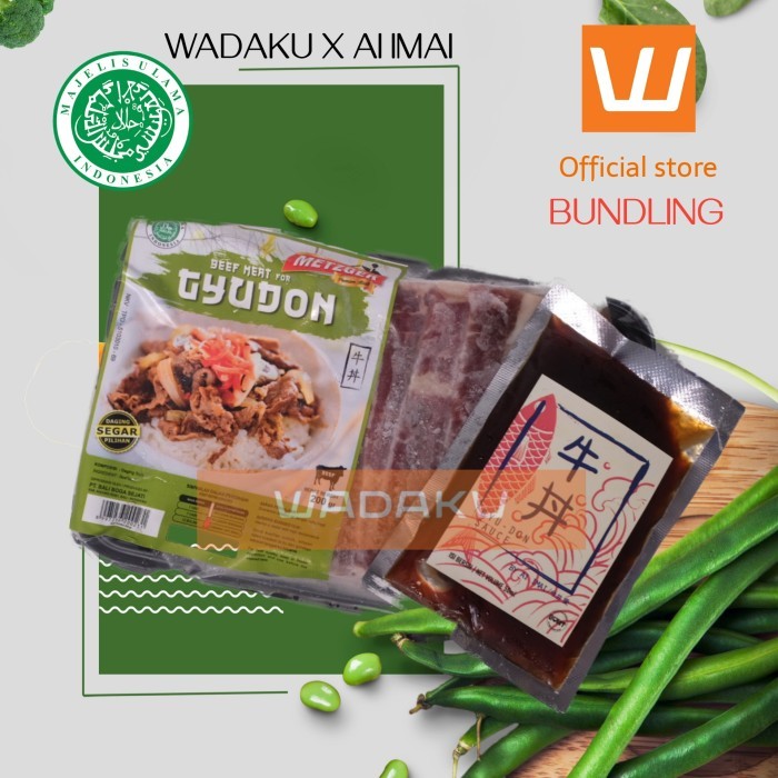 Jual Daging sapi slice Gyudon Premium dengan Sauce Wadaku x Ai Imai ...