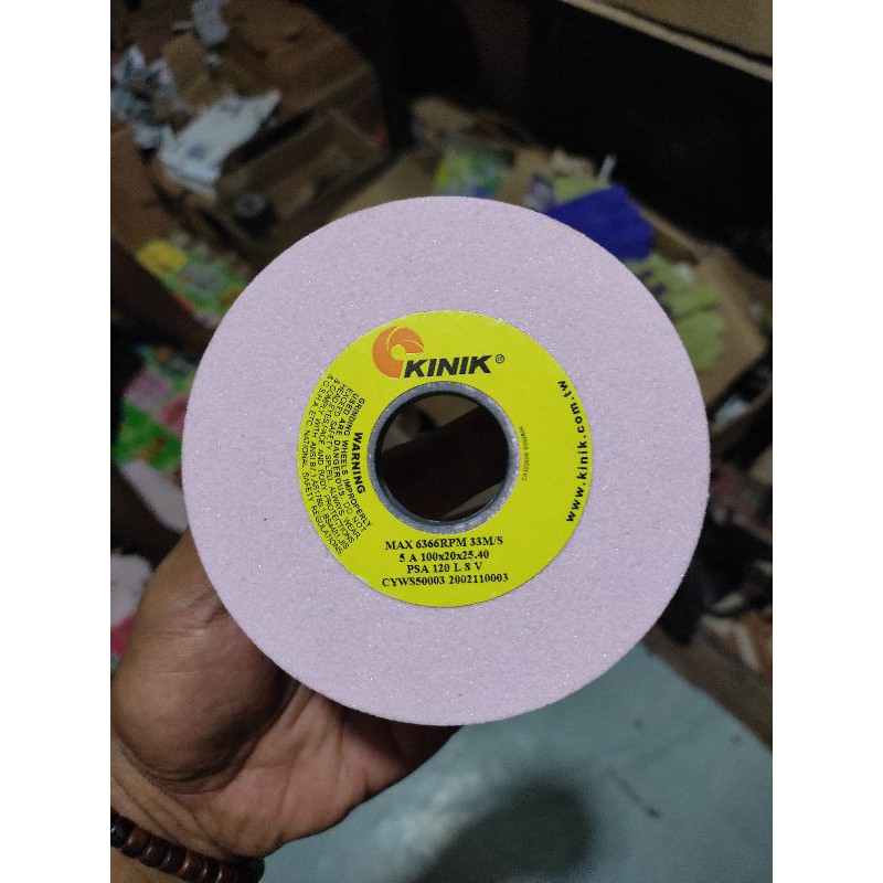 Jual Batu grinda kinik 5A 100 x 20 x 25.40 PSA 120 L8V (4") | Shopee ...