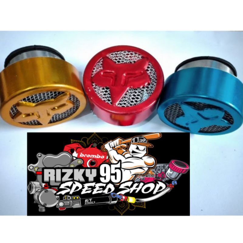 Jual Filter karbu standar logo fox filter karbu universal | Shopee ...