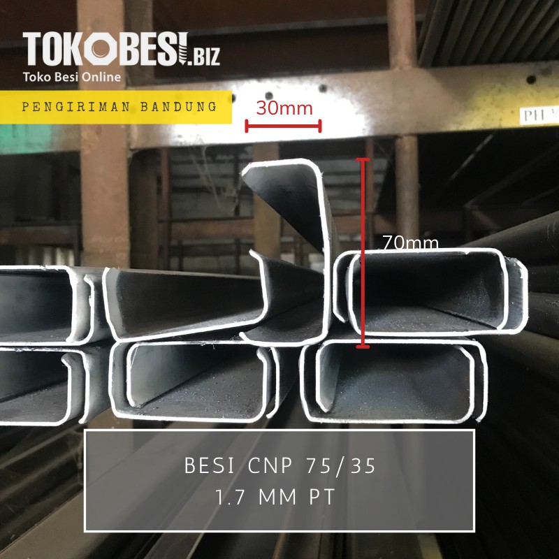 Jual Besi CNP 75/35 1.7mm (pt) | Shopee Indonesia