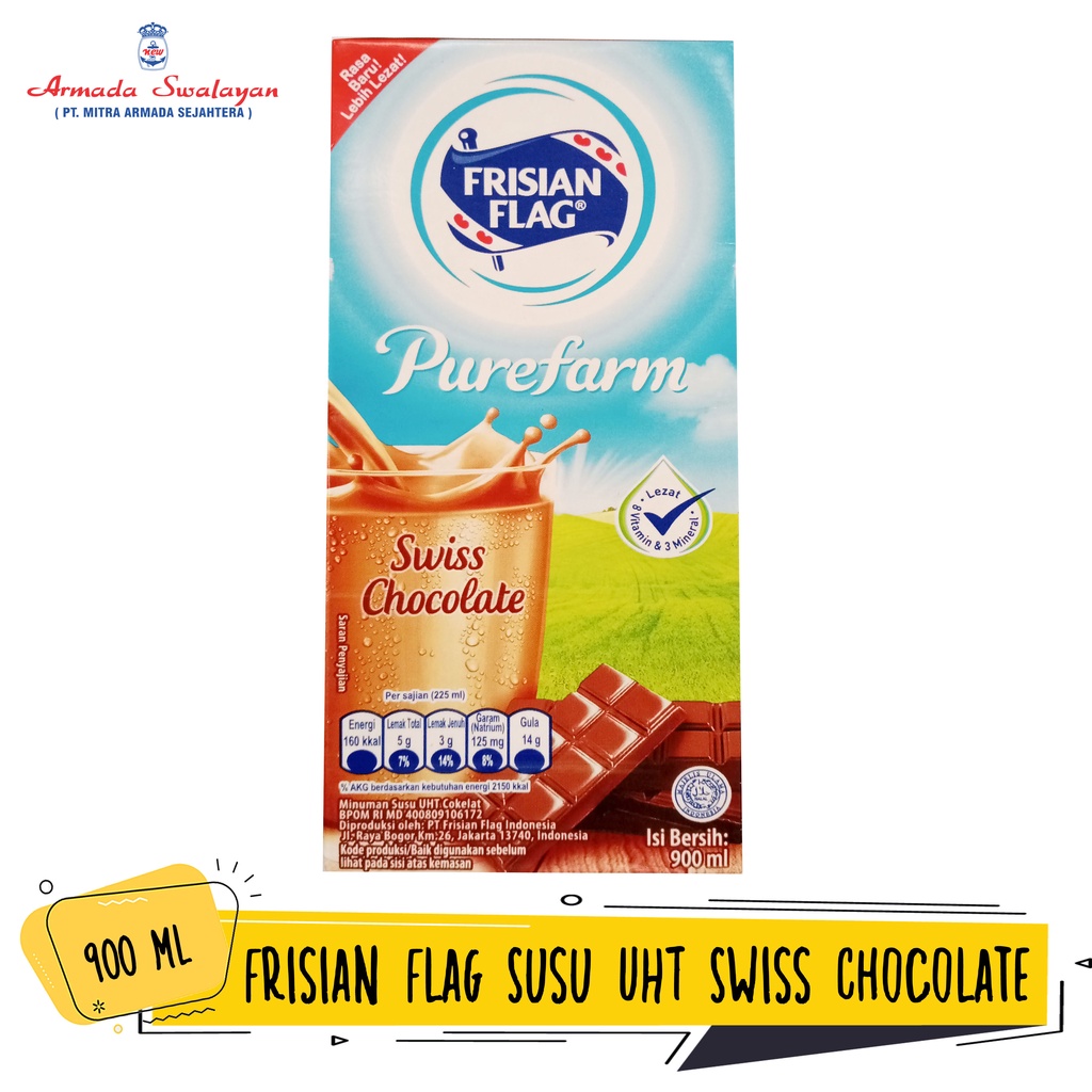 Jual Frisian Flag Susu UHT Coconut Delight | Frisian Flag Susu UHT Chocolate 900ml | Shopee ...