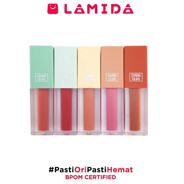 Jual TERBARU 3.3 Sivanna Colors In The Peach Pro Velvet Lip Liquid ...