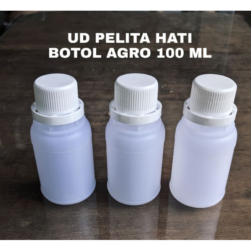 Jual BOTOL LABOR AGRO / BOTOL PUPUK / HDPE 100 ML HARGA DISTRIBUTOR ...
