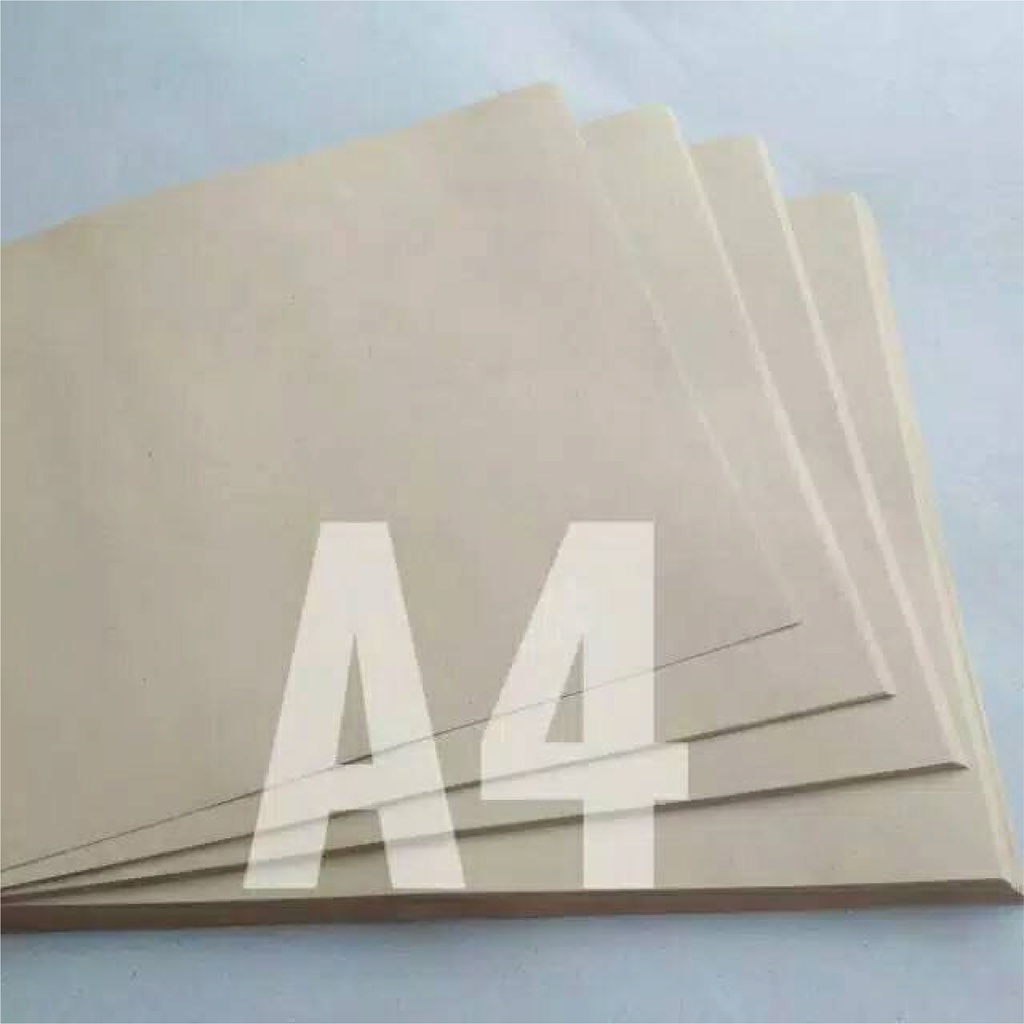 Jual Kraft 80 gsm A4 isi 50 lbr / Kertas Samson Kraft Liner Tipis 80 ...