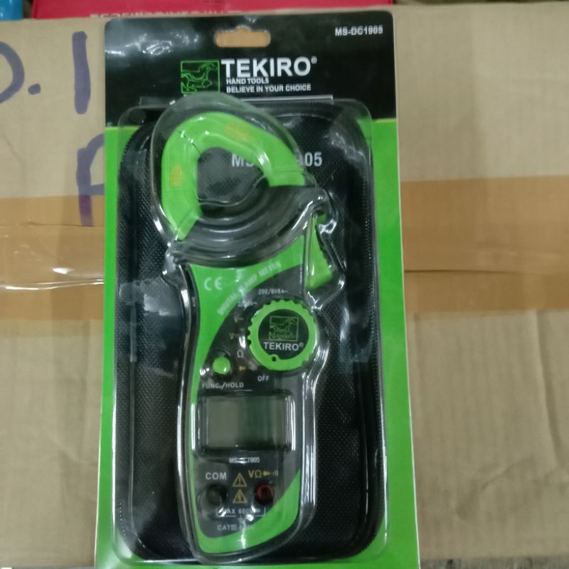 Jual DIGITAL CLAMP METER TEKIRO KLEM ALAT TEST UKUR TESTER PENGUKUR ...