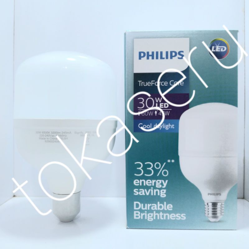 Jual Philips led True Force Core 30 watt lampu LED Philips cool ...