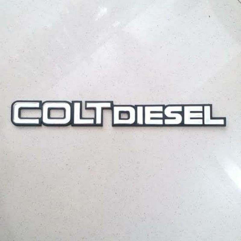 Jual Emblem Logo Colt Diesel / Colt Diesel 3.9L Untuk Colt Diesel FE ...